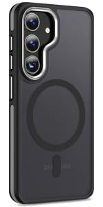 Amazon.com: MALEWOLF for Samsung Galaxy S24+ Plus Case [Invisible Stand], Compatible with ...