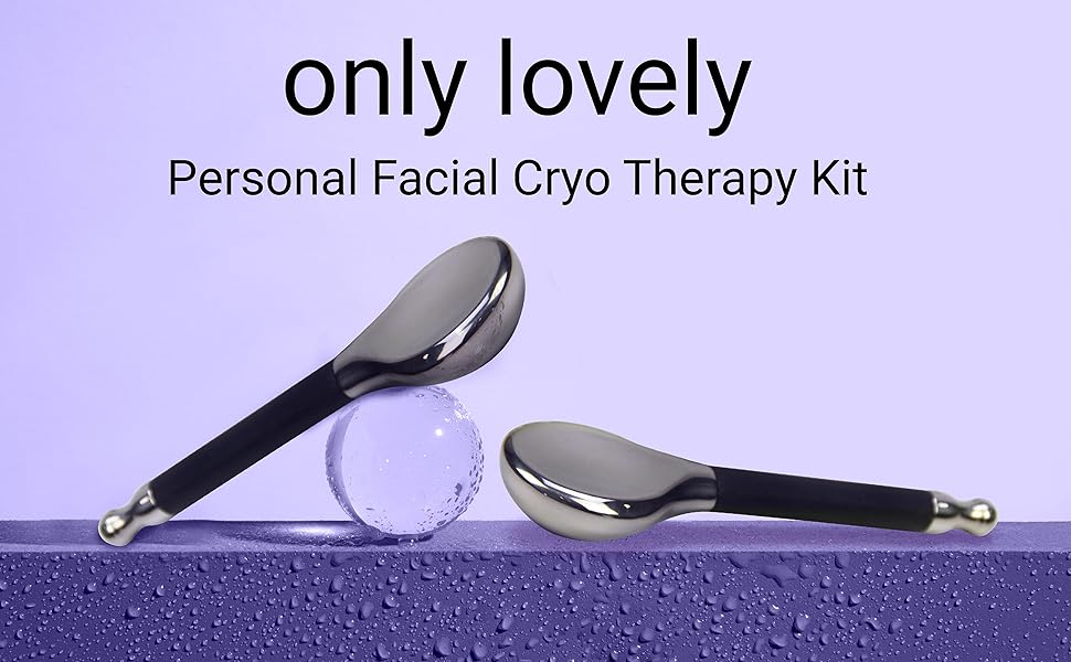 Amazon.com : Only Lovely Cryo Wands Facial Skin Care Kit for Puffy Eyes and Face, at Home ...