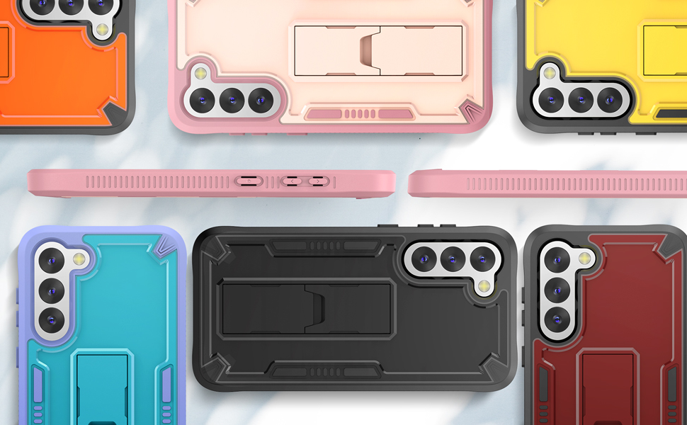 Amazon.com: Phaedra for Samsung Galaxy S23 Plus Case, Double-Layer Protective Case Built-in ...