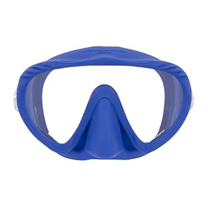 Amazon.com : SCUBAPRO Ghost Scuba Dive Mask, Low-Volume Frameless Design w/Ultra Clear Single ...