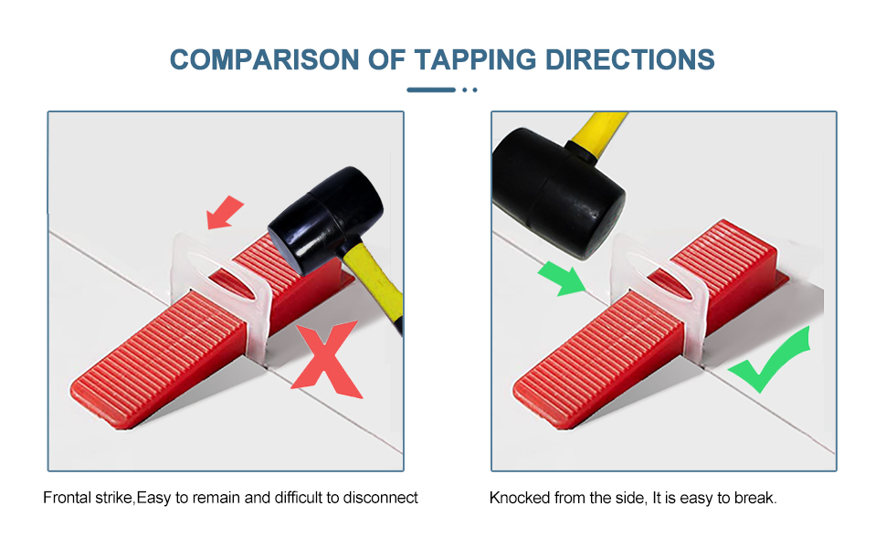 Tile Leveling System Clips 1 8 2000 Piece 3 0mm Tile Leveler Clips Diy Tile Spacers Tile