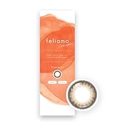 Amazon | [ 白石麻衣 イメージモデル カラコン ] feliamo (フェリアモ) 1MONTH 2枚入り アフォガード（度なし）[0.00] | feliamo | ソフトコンタクトレンズ