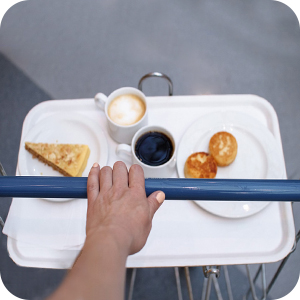 Amazon.com | HEIHAK 10 Pack Plastic Fast Food Tray, 14x10 Inch Plastic ...