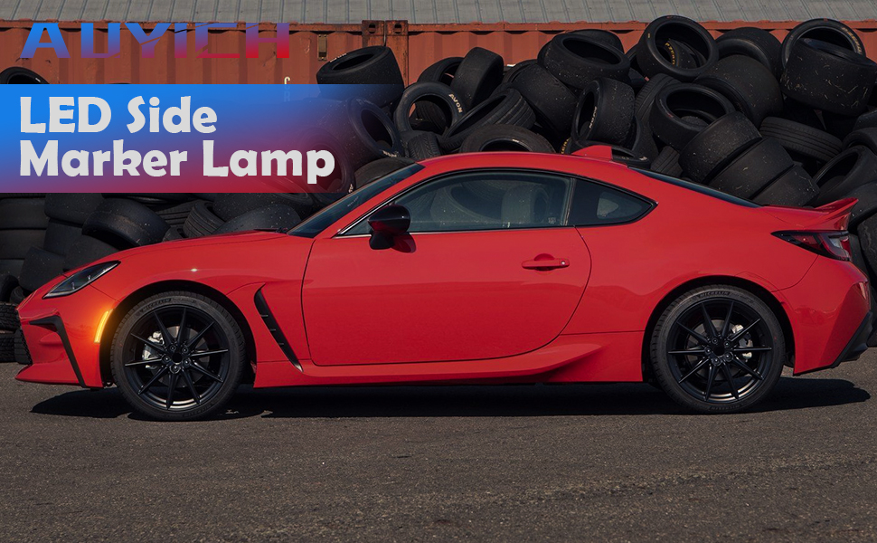Amazon.com: AUYICH LED Side Marker Lights Compatible with GR86 Subaru BRZ 2022 2023 Replacement ...