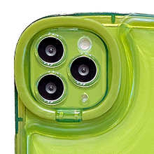 Amazon.com: Ownest Compatible with iPhone 13 Pro Case with Clear Kickstand Creative Protective ...