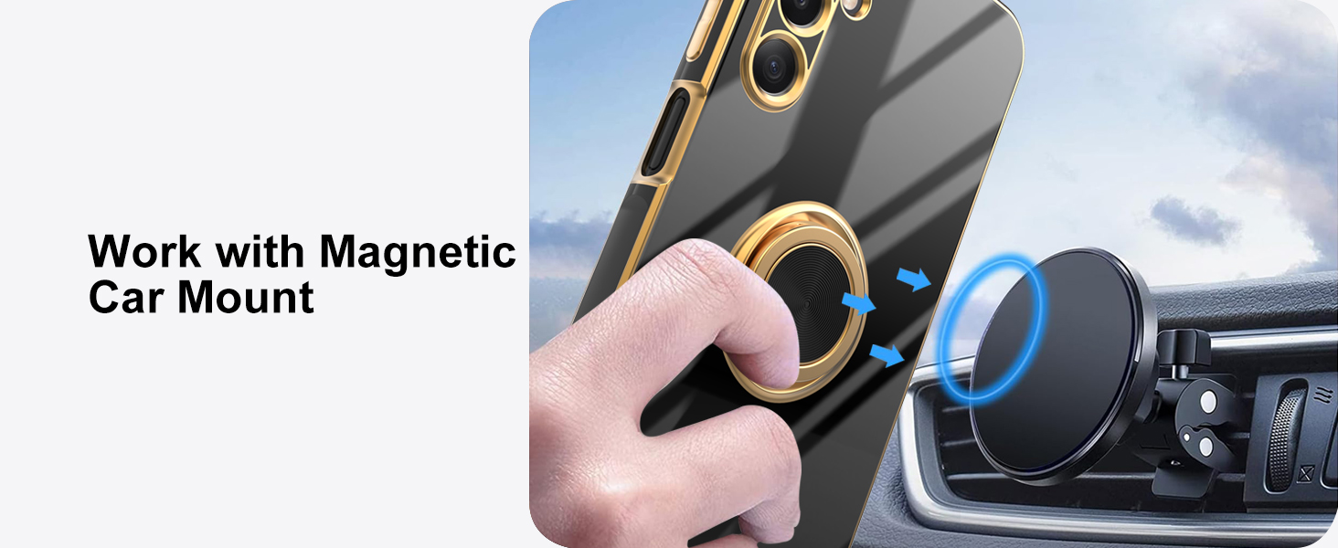 Amazon.com: Dahkoiz for Samsung A35 5G Case, Galaxy A35 5G Case, Multi-Function Finger Ring ...