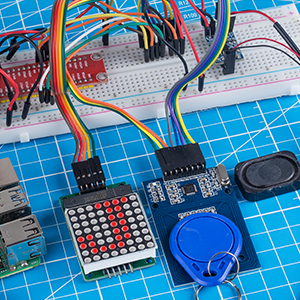 SunFounder Ultimate Starter Kit for Raspberry Pi 4 B 3 B+ 400, Python C ...