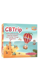 Amazon.com: CBTrail Therapy Game for Kids - CBT Emotional Game to ...