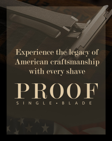 Amazon.com: PROOF Select Single Blade Razor for Men with Pivoting Head ...