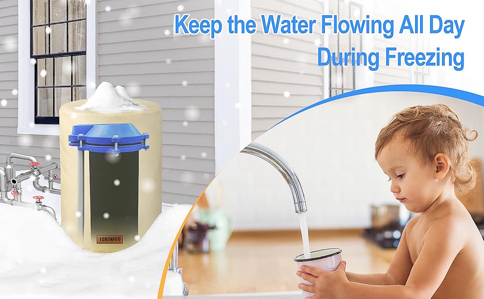 Round Well Head Cover (5°F) - Insulated Well Pump Cover - Decorative Well Pump Covers ...