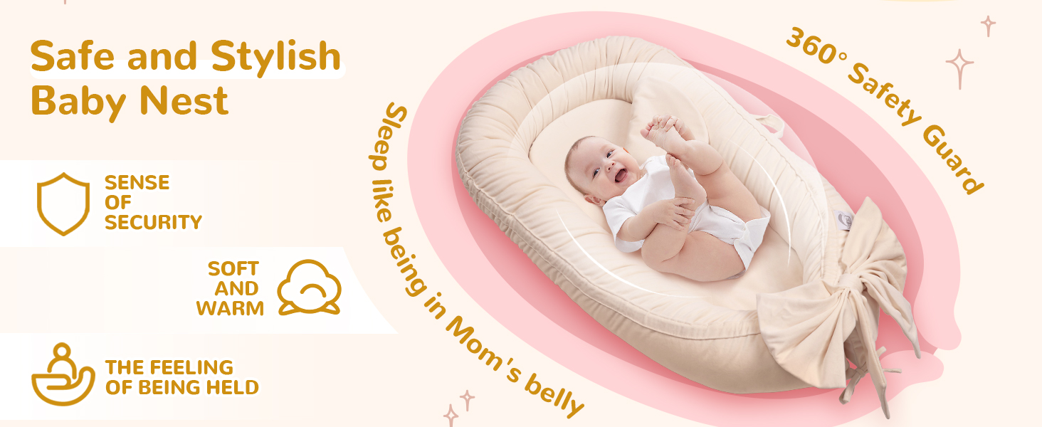 Amazon.com : EAQ Baby Lounger, Snuggle Me Lounger, Portable Baby Nest ...