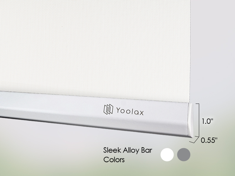 Amazon.com: Yoolax Smart Blinds, Motorized Matter Solar Shades Flame Resistat Automatic Blinds ...