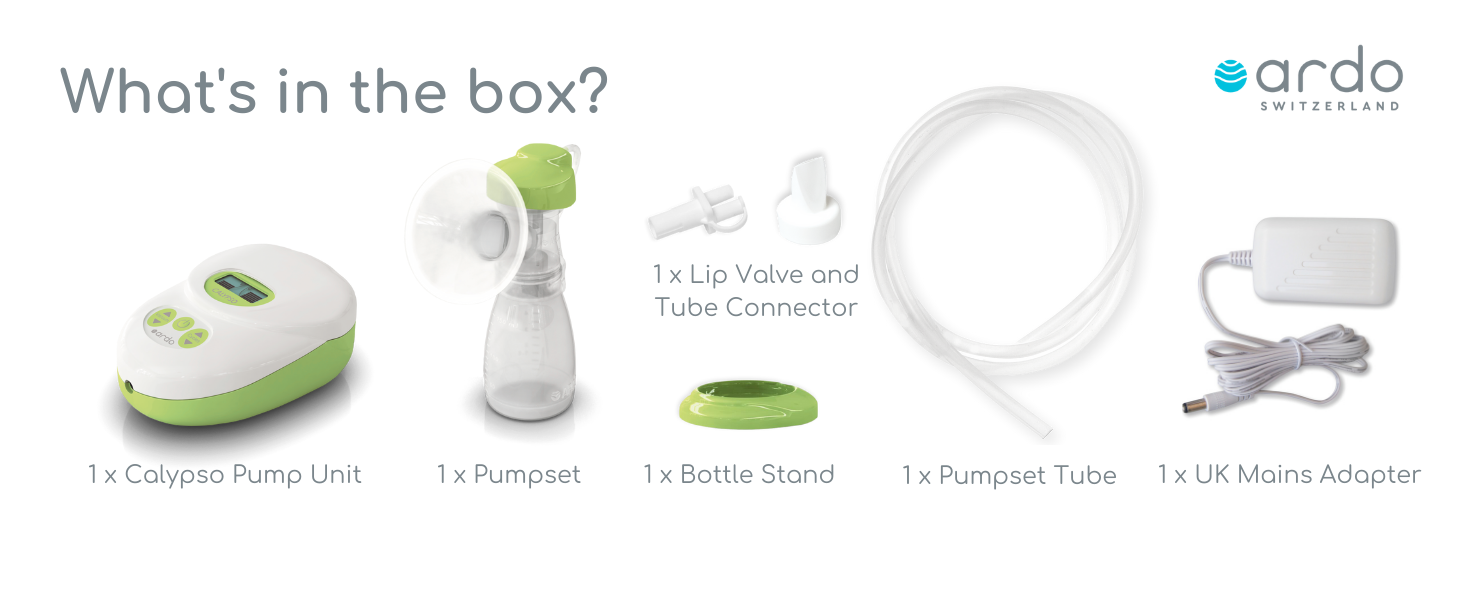 Ardo Calypso Single Electric Breast Pump - Ultra Quiet for Expressing - Compact, Safe Breast ...