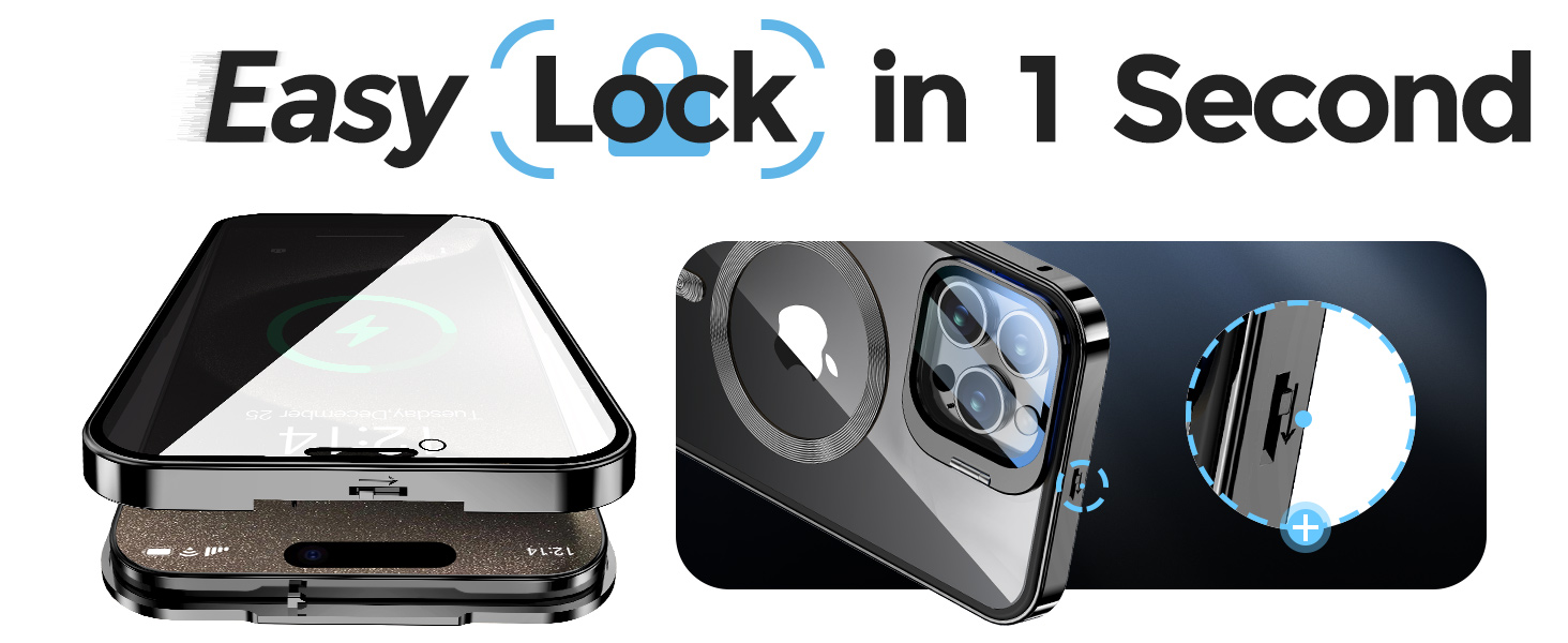 Amazon.com: YUNHUASM[Camera Invisible Stand & Slide Pop-up Lock Magnetic Privacy Case for iPhone ...