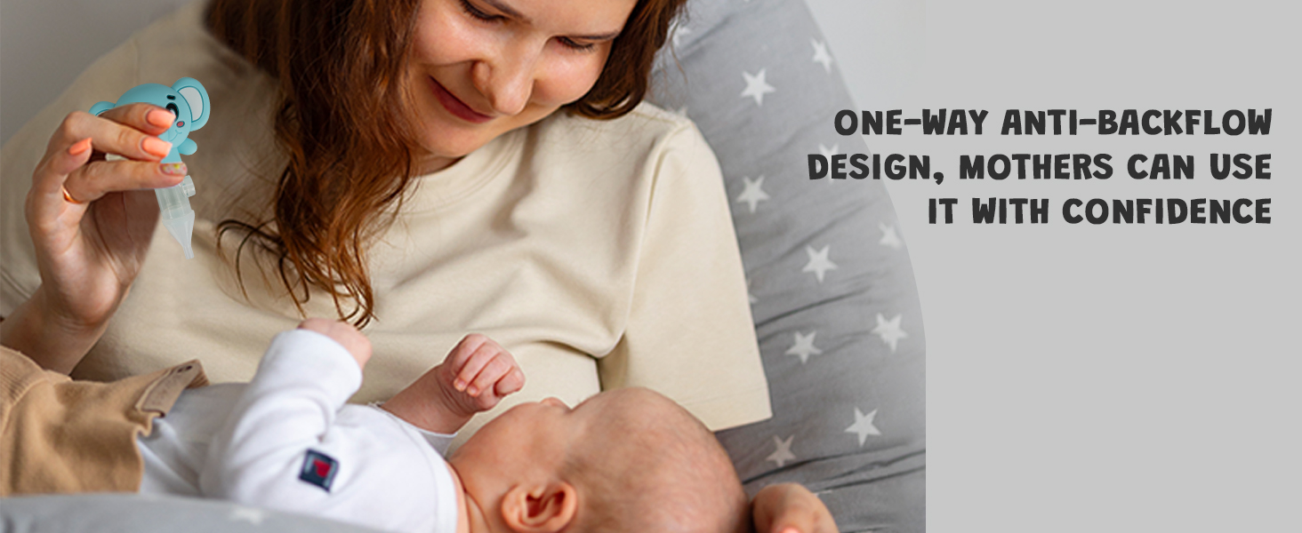 Buy Baybee Newborn Nasal Aspirator for Babies Silicone Nose Cleaner Baby Nasal Snot Sucker ...