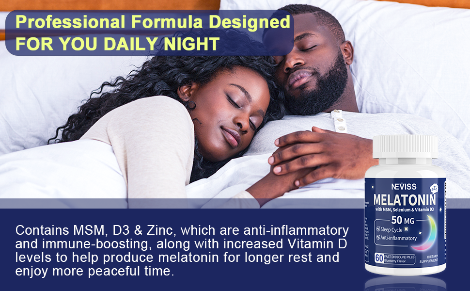 Amazon.com: Sugar-Free Melatonin 50 mg for Adults - Fast Dissolve & Chewable Extra Strength ...