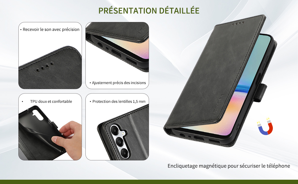 ARRYNN Coque pour Samsung Galaxy A05s 4G (6.7"),Housse Samsung Galaxy A05s,Étui de Protection ...