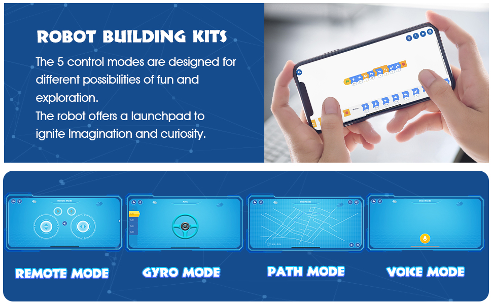 Amazon.com: AOKESI Building Block Robot Kits, Robot Toys for 8-12 Year ...