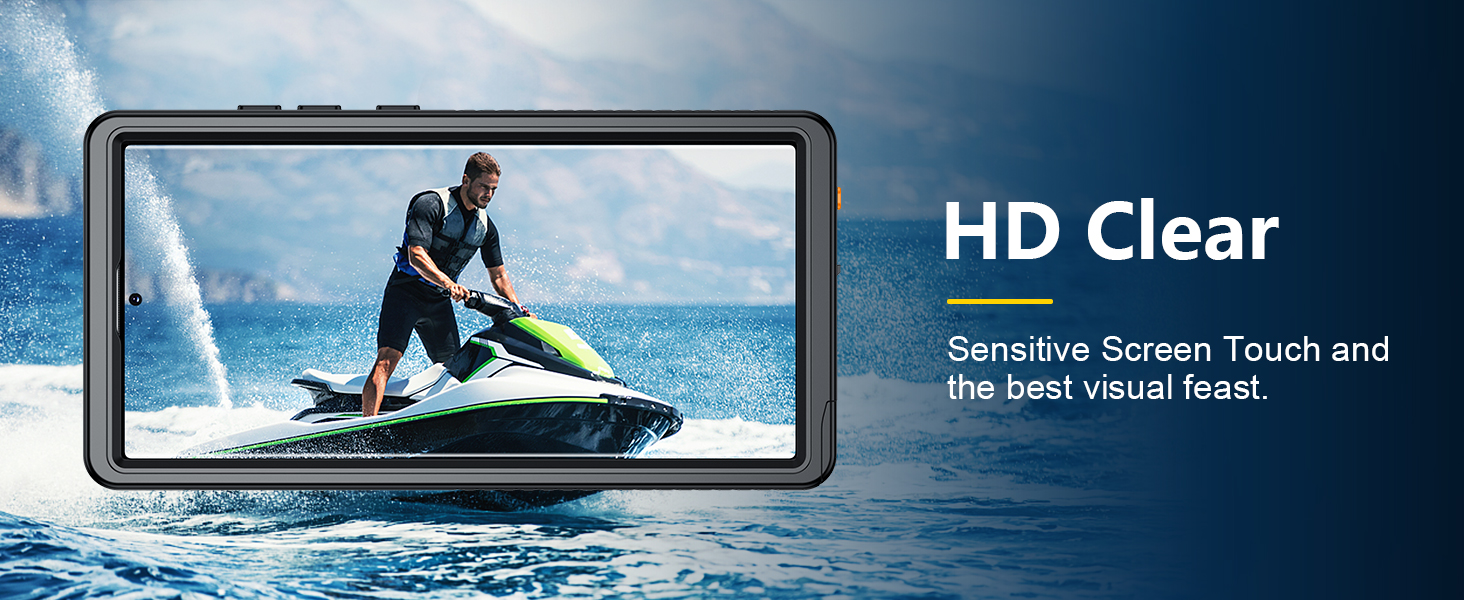 Amazon.com: SPIDERCASE Upgraded for Samsung Galaxy S24 Ultra Case Waterproof,Built-in Screen ...