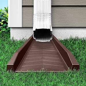 Amazon.com : Master Mark Splash Block, Decorative Gutter Downspout ...