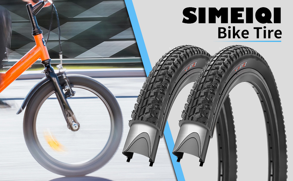 Amazon.com : SIMEIQI 2 Pack 20"x1.75" Bike Tires and Inner Tubes 20x1.75/2.125 Compatible with ...