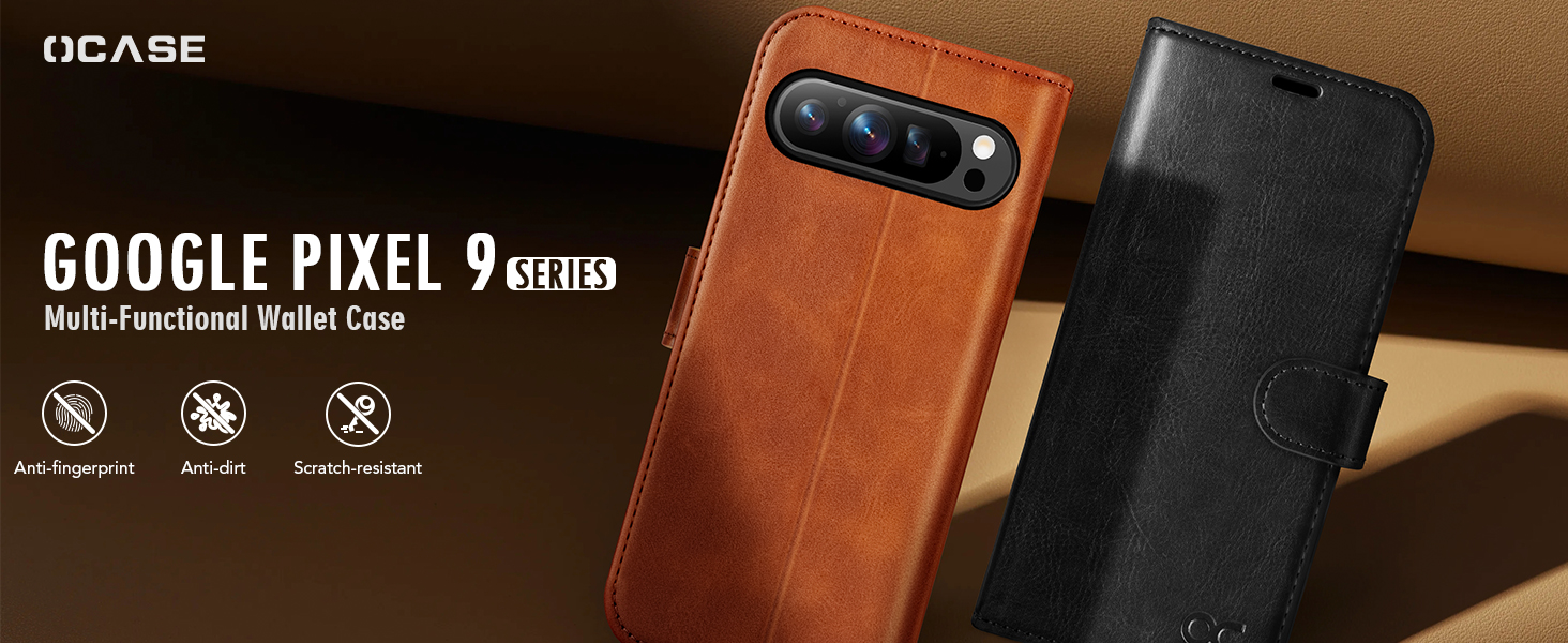 Amazon.com: OCASE Compatible with Google Pixel 9 Pro XL Wallet Case, PU Leather Flip Folio Case ...