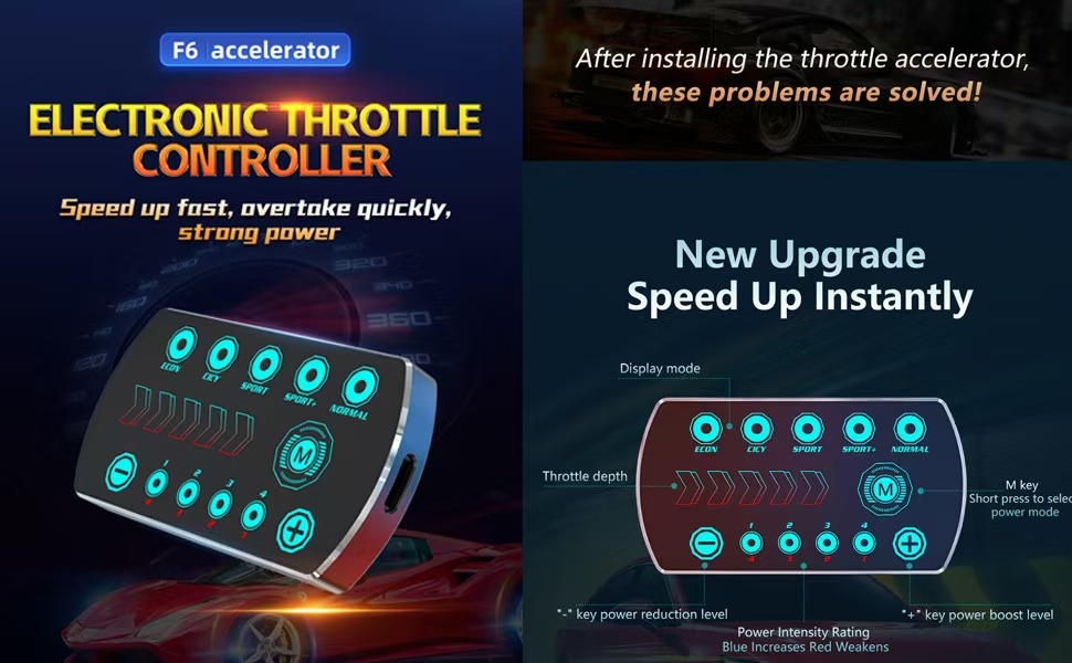 Amazon.com: Throttle Response Controller 10 Drive Modes Smart ...
