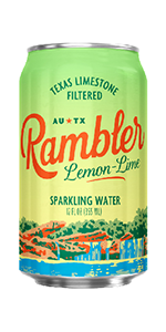 Amazon.com: AUTX RAMBLER Original Sparkling Water, 24-Pack, 12oz Cans, Texas Limestone Filtered ...