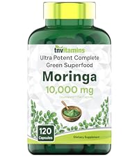 Amazon.com: tnvitamins Moringa Capsules 10,000 mg - 120 Capsules | Pure Moringa Oleifera Leaf ...
