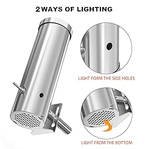 Amazon.com : Cold Smoke Generator with Lid & Air Pump, Portable Electric BBQ Smoker, Wood ...