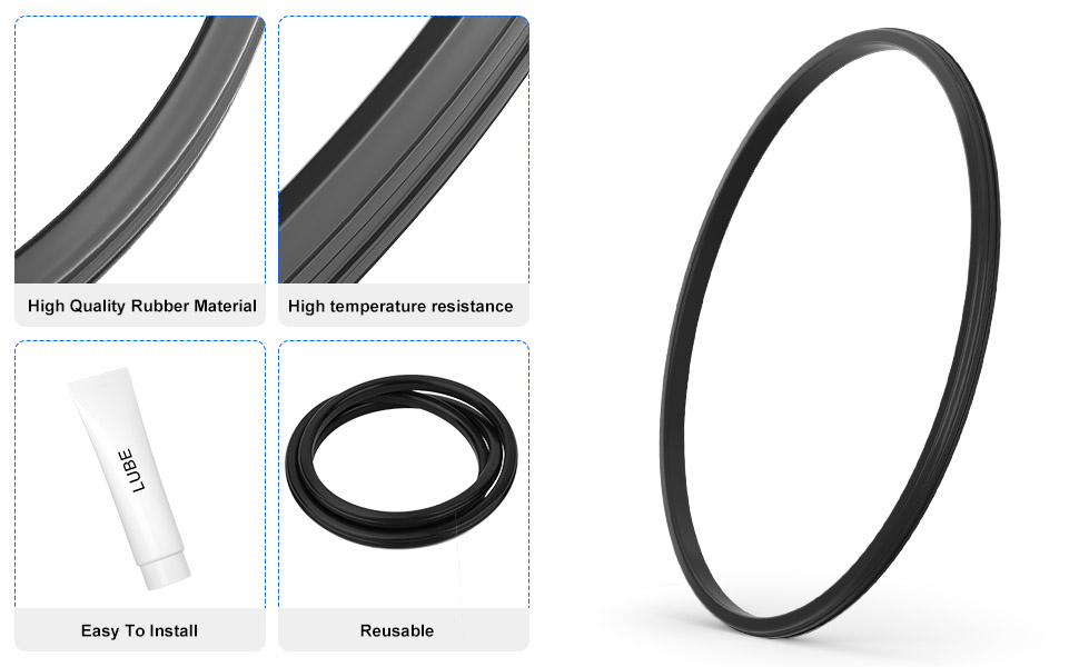 Amazon.com: RO6G DEX2422Z2 Filter Seal Gasket Replacement Hayward Pool Filter O-Ring DE2420 ...