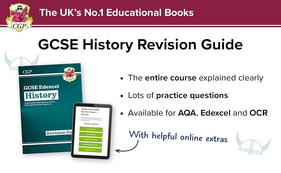 GCSE History Edexcel Revision Guide (with Online Edition, Quizzes ...