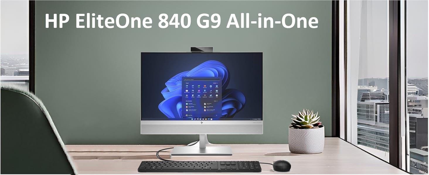 Amazon.com: HP EliteOne 840 G9 All-in-One AIO Business Desktop Computer (23.8" FHD IPS, Intel ...