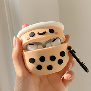 Amazon.com: AirPods Pro 2 Case Cute with Boba Keychain,AirPods Pro 2nd Generation Case Cover ...