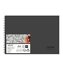 Artme A4 Sketchbook/Sketch Pad, 30 Sheets 160gsm, Spiral Bound : Amazon.co.uk: Stationery ...