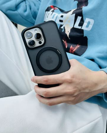 Amazon.com: TORRAS 360° Rotatable Ring for iPhone 13 Pro Max Case, Compatible with Magsafe with ...