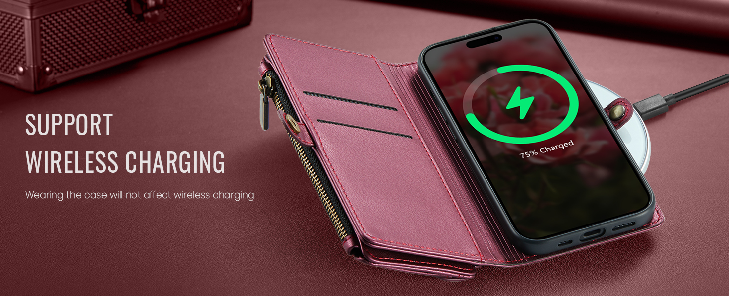 Amazon.com: Defencase Compatible with iPhone X/XS Case Wallet with RFID Blocking Card Holder for ...