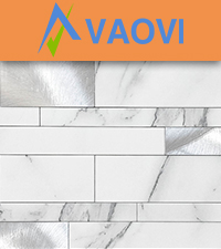 VAOVI Peel and Stick Backsplash Subway Marble Tiles,Kitchen Wall ...