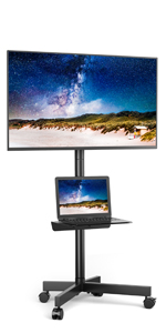 Amazon.com: Rfiver Universal Mobile TV Cart for 23-60 inch Flat Screen ...