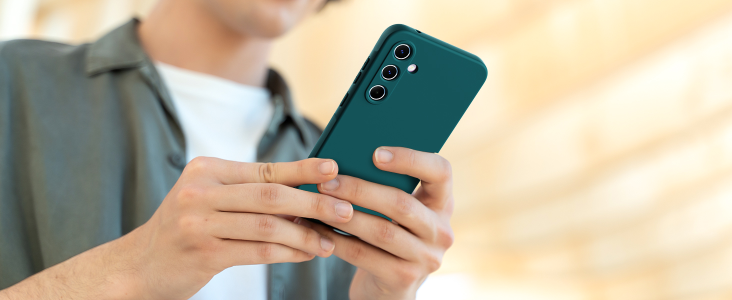 Amazon.com: Vansdon Case for Samsung Galaxy A35 5G Case, 2 Pack Tempered Glass Screen Protector ...