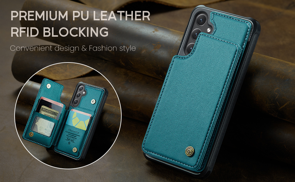 Amazon.com: Vinich for Samsung Galaxy S23 FE Wallet Case with Card Holder, RFID Blocking Credit ...