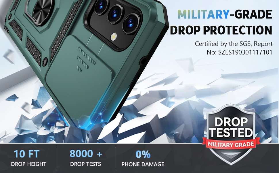 Amazon.com: Vinve for Samsung Galaxy A15 5G Case with Slide Lens Cover, HD Screen Protector ...