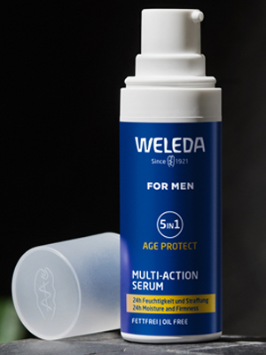 WELEDA Bio FOR MEN 5in1 Multi Action Serum - Naturkosmetik Anti Aging ...