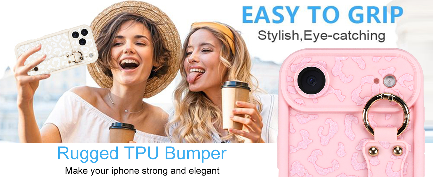 Amazon.com: MOWIME Compatible with iPhone 17 Pro Case with Finger Strap, [Upgraded] Adjustable ...