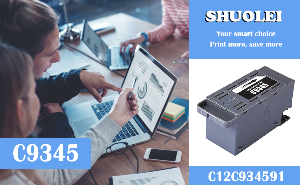 Compatible C9345 Boîte de Maintenance de l'encre C12C934591 pour ET-5800 ET-5850 ET-5880 ET ...