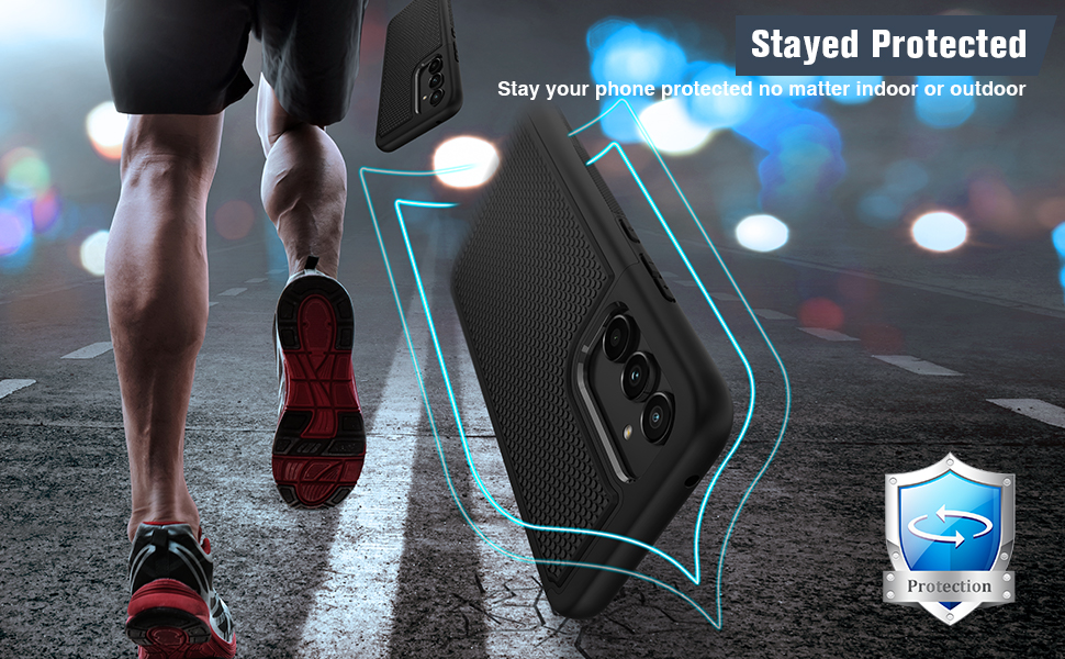 Amazon.com: FNTCASE Funda para Samsung Galaxy A54 5G: doble capa de protección completa a prueba ...