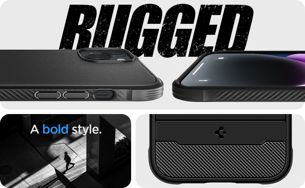 Amazon.com: Spigen Rugged Armor MagFit Designed for iPhone 14 Plus Case (2022) [Military-Grade ...