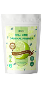 Amazon.com: ORGFUN Original Lemon Powder Made with Real Lemons, Freeze Dried Juice Powder ...