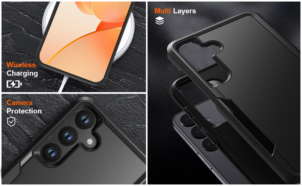 Amazon.com: for Galaxy S24 Plus Case,Samsung Galaxy S24 Plus Case,with Screen Protector, Heavy ...