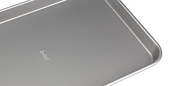 Amazon.com: Goodful Nonstick Cookie Baking Sheet Set, Heavy Duty Carbon ...